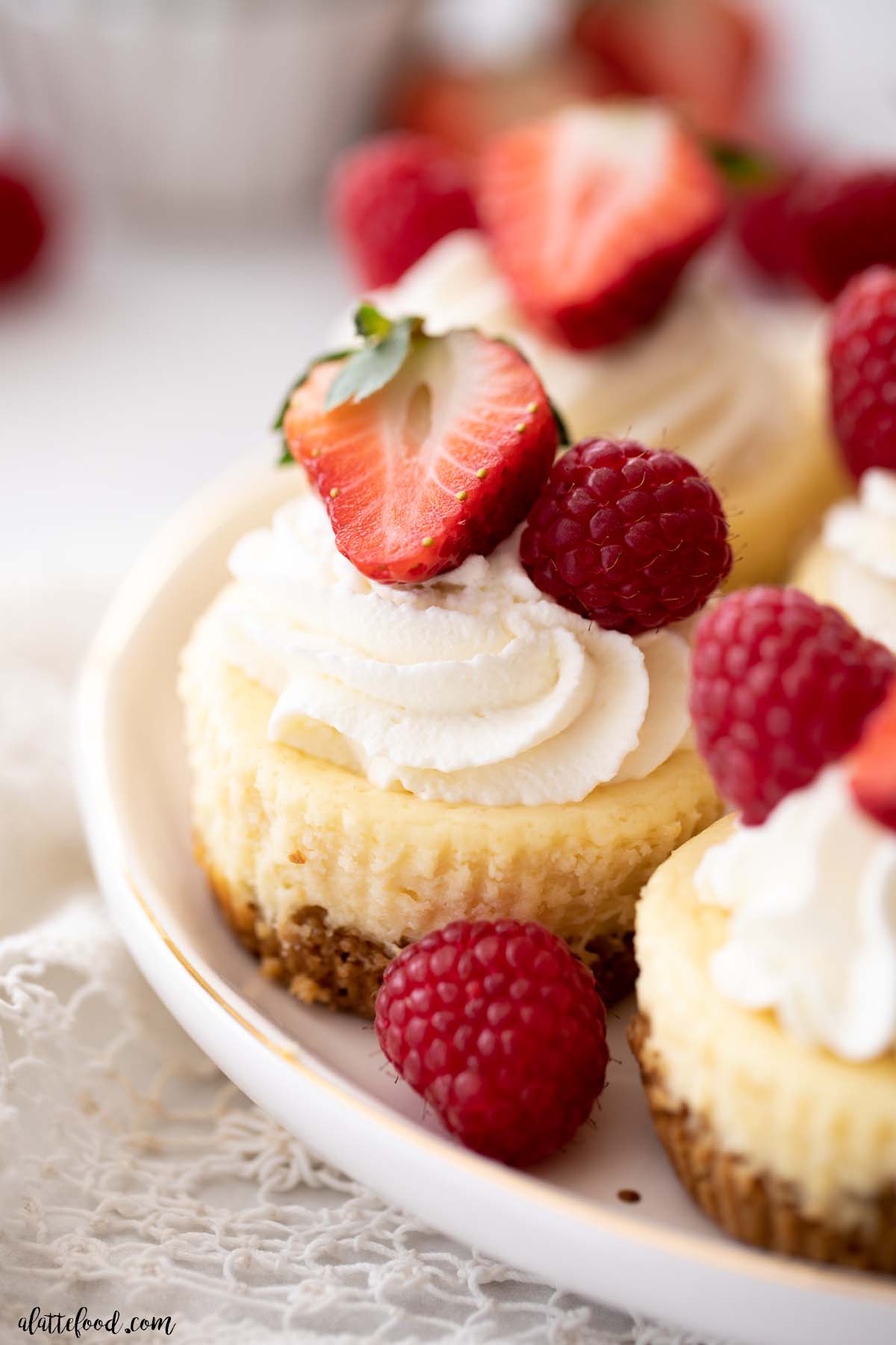 No Bake Mini Cheesecake Bites