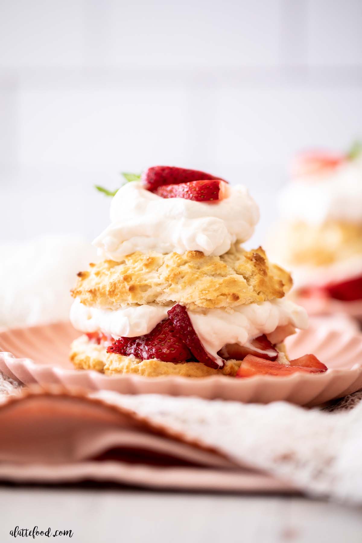 Strawberry Shortcake With Biscuits Recipe